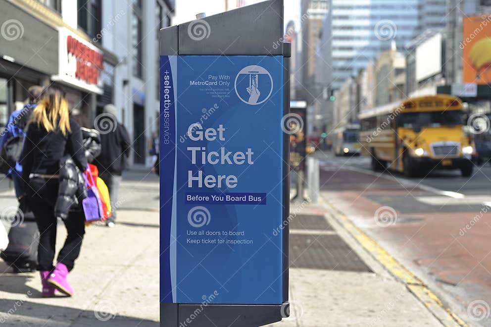 MTA metrocard machine editorial photo. Image of stop - 24053151