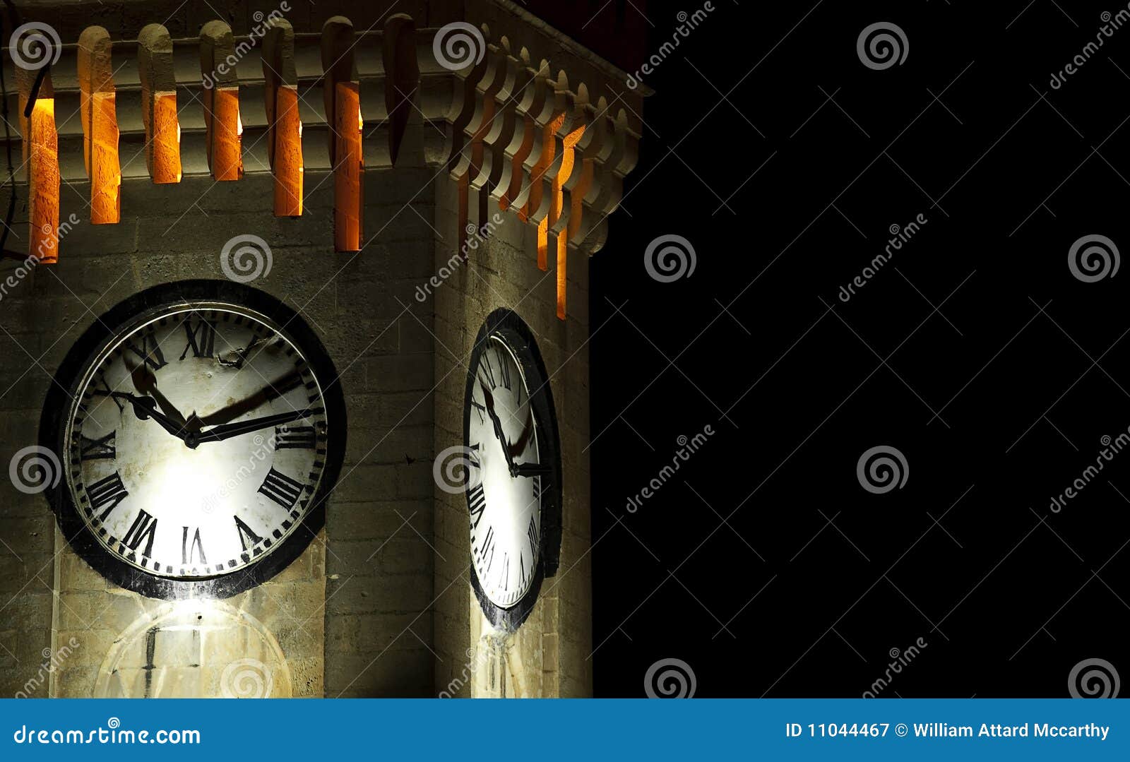Mtarfa Clock Tower stock image. Image of time, mediterranean - 11044467