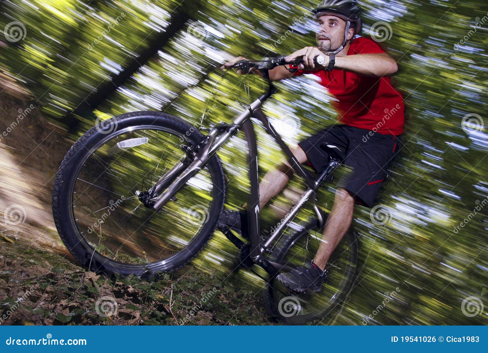 MTB extreme stock photo. Image of cross, extreme, forest - 19541026