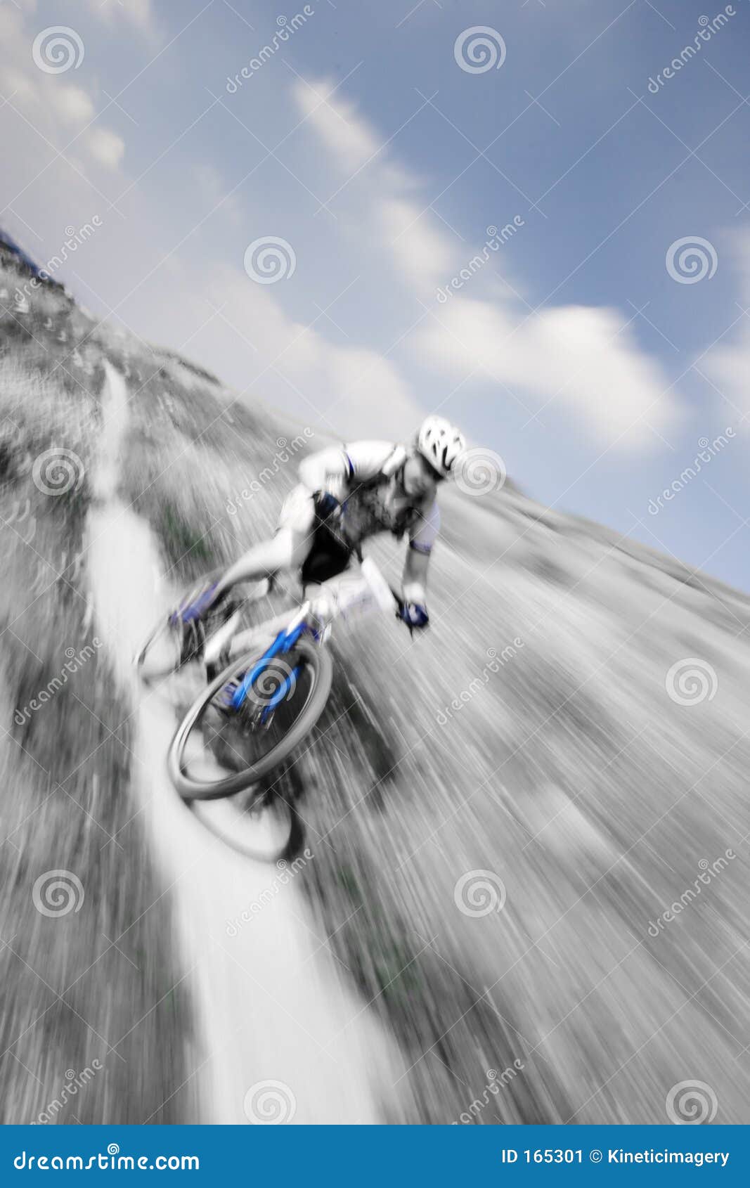MTB racer stock image. Image of conceptual, momentum, fast - 165301