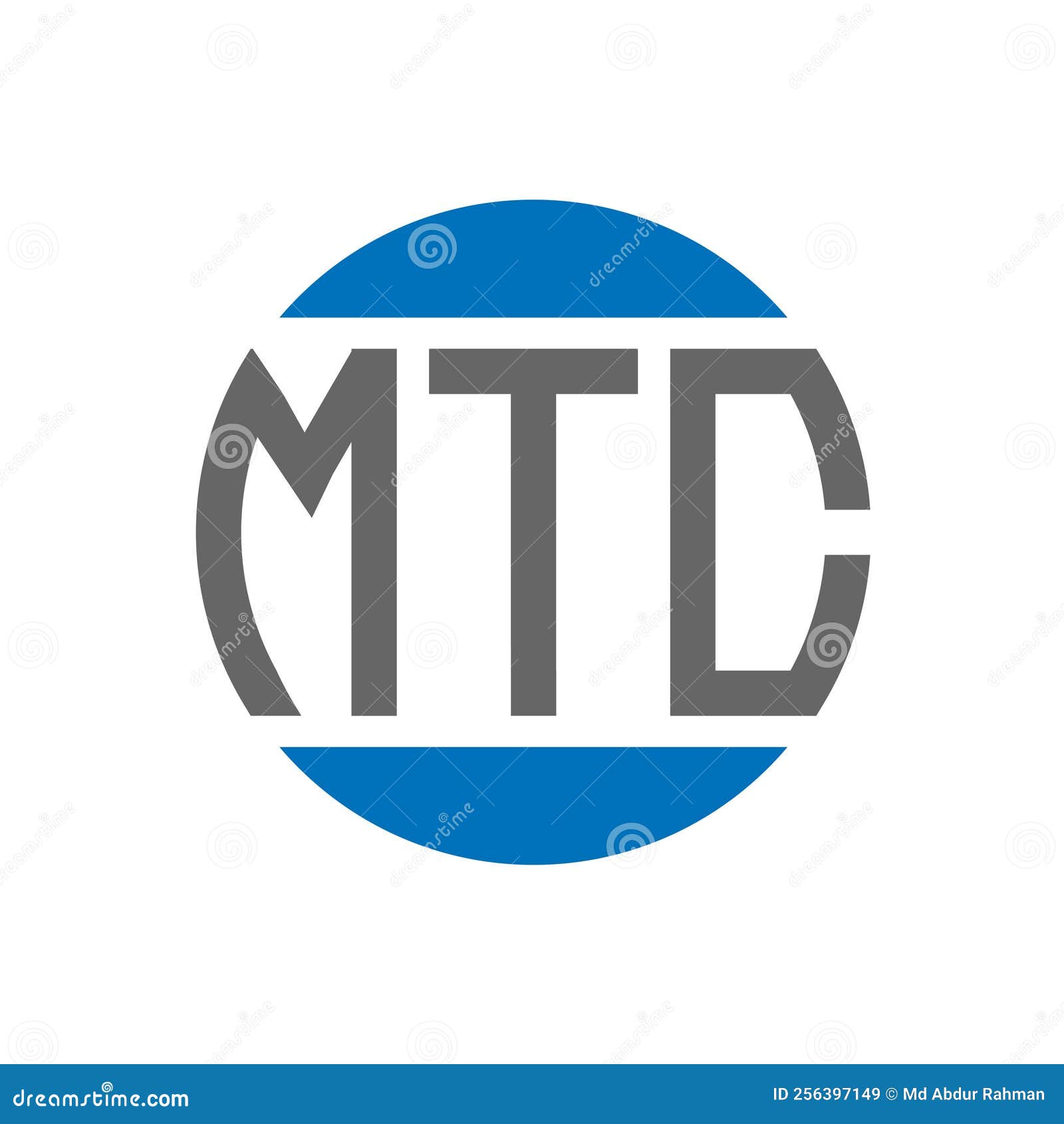 MTC Letter Logo Design on White Background. MTC Creative Initials ...