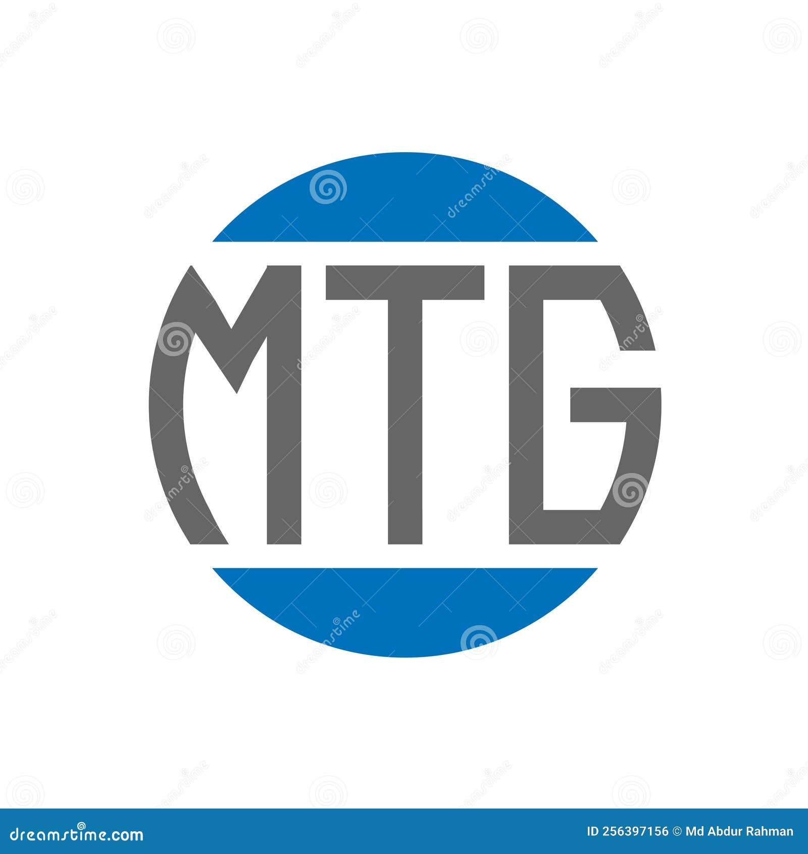 MTG Letter Logo Design on White Background. MTG Creative Initials ...