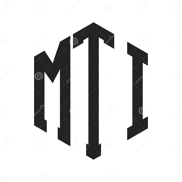 MTI Logo Design. Initial Letter MTI Monogram Logo Using Hexagon Shape ...