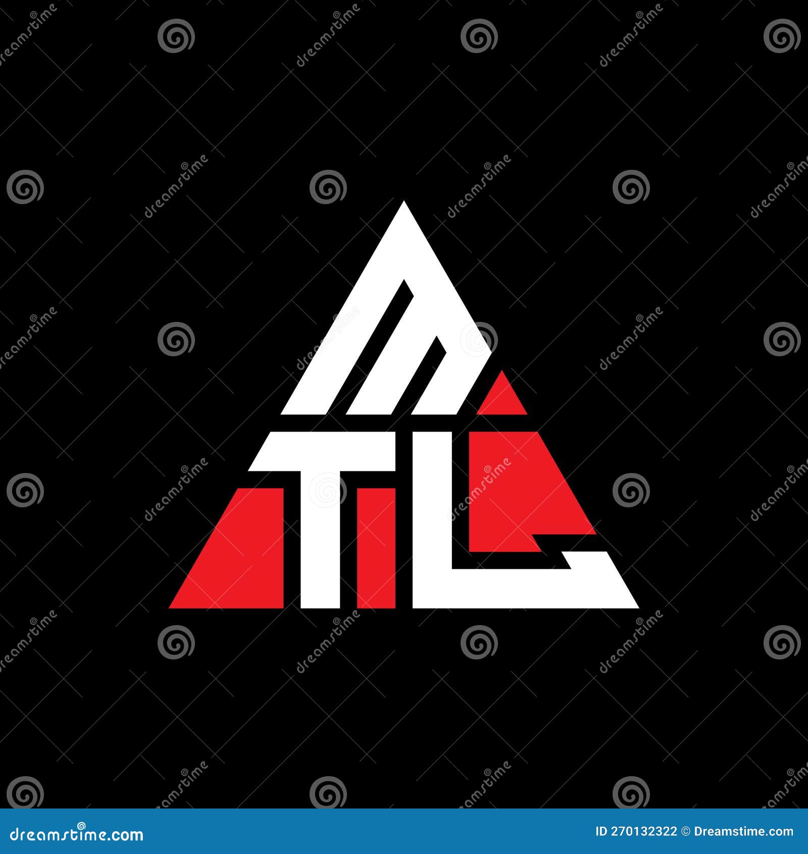 MTL Triangle Letter Logo Design with Triangle Shape. MTL Triangle Logo ...