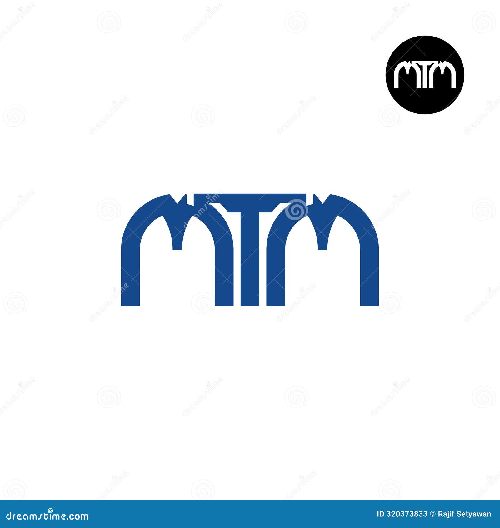 MTM Logo Letter Monogram Design Stock Vector - Illustration of ...