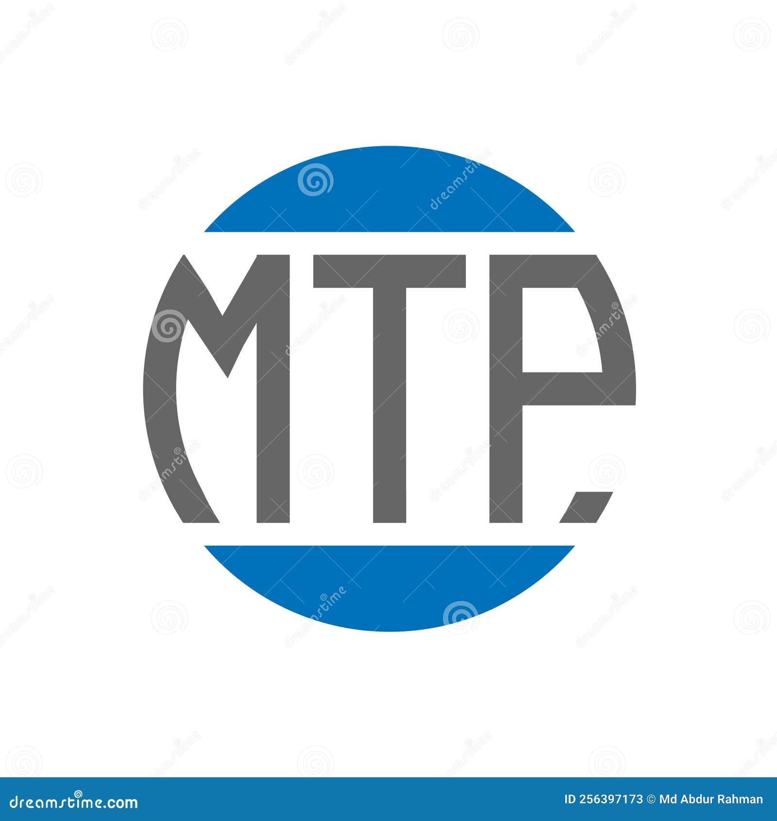 MTP Letter Logo Design on White Background. MTP Creative Initials ...