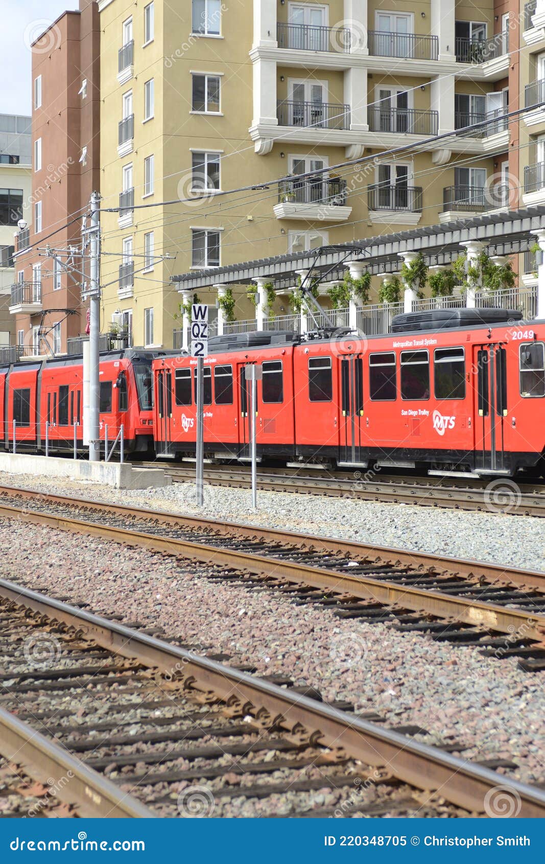 MTS - Metropolitan Transit System in San Diego CA Editorial Image ...