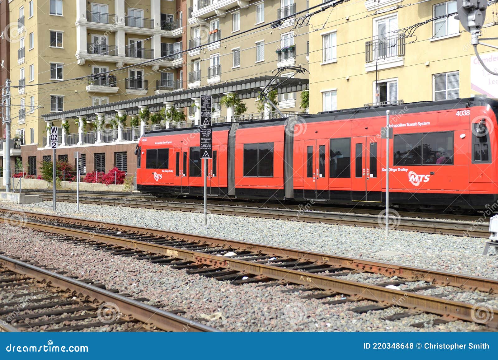 MTS - Metropolitan Transit Systemin San Diego CA Editorial Stock Photo ...
