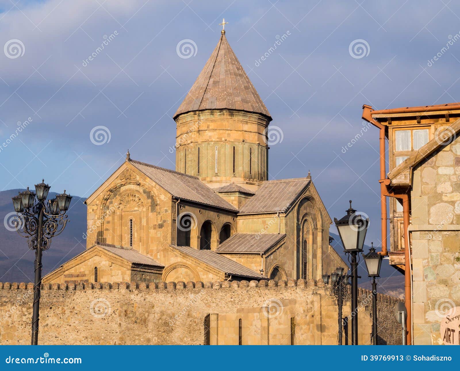 Mtskheta fotografering för bildbyråer. Bild av lopp, georgia - 39769913