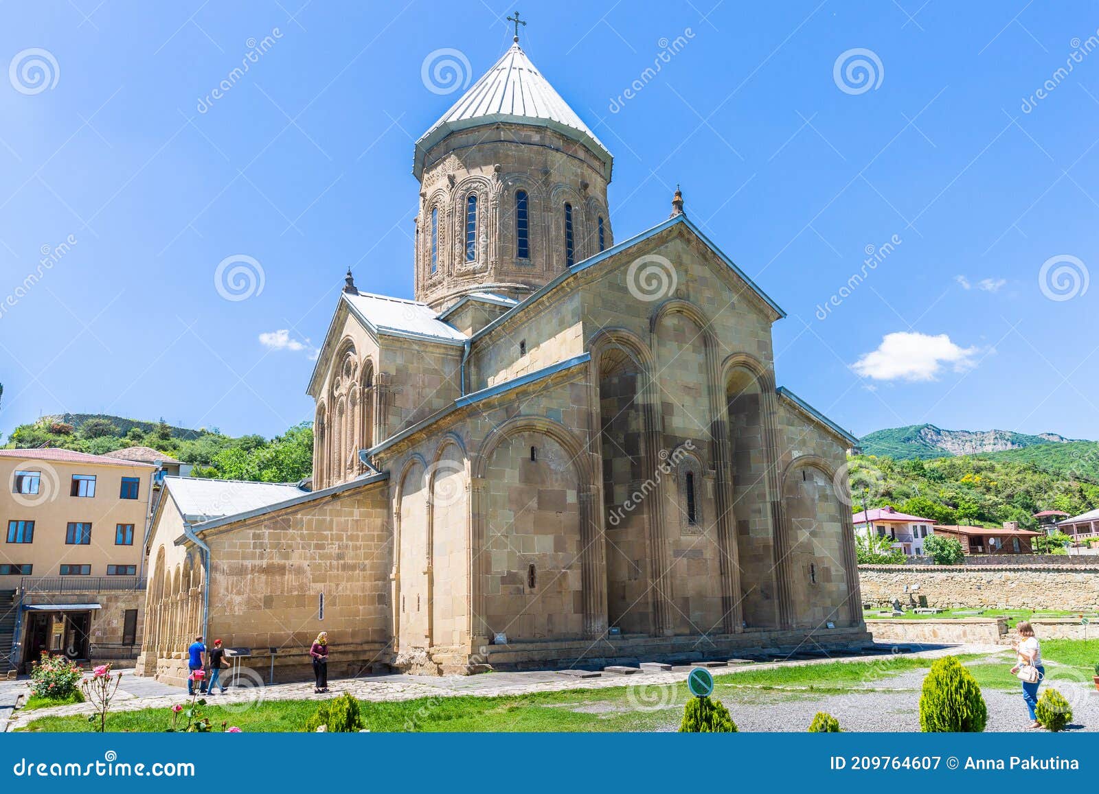 Samtavro Monastery in Mtskheta, Georgia Editorial Photography - Image ...