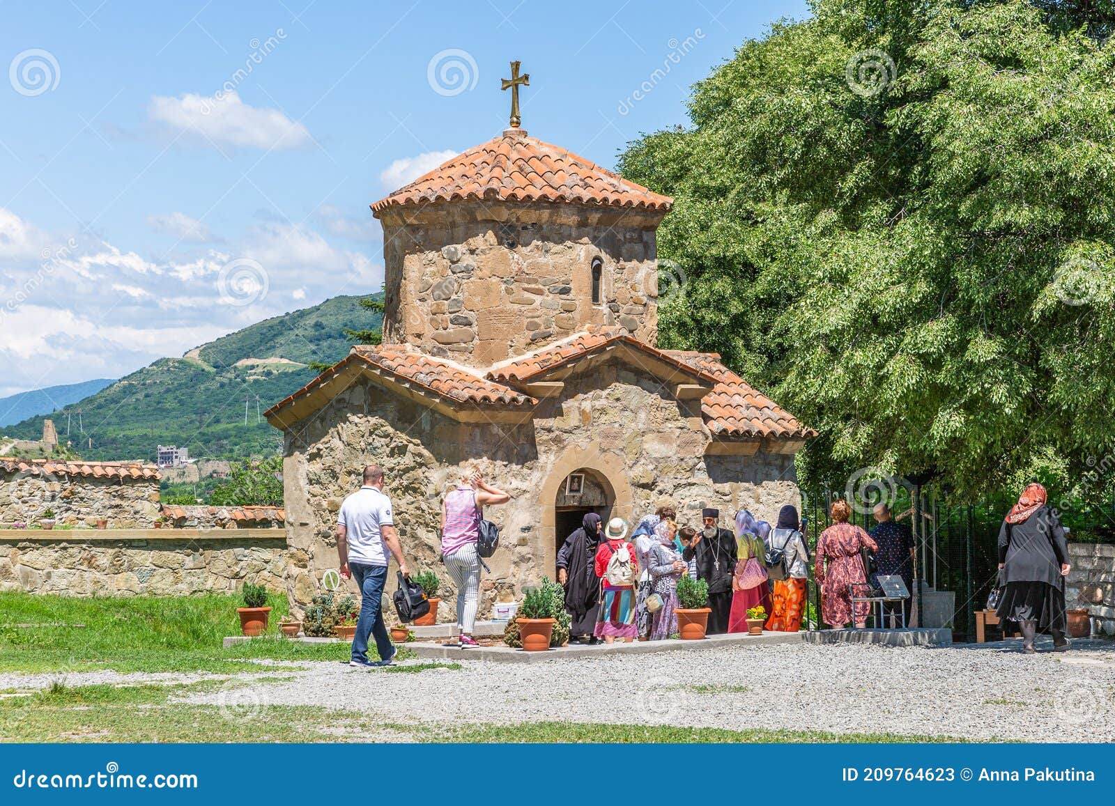 Samtavro Monastery in Mtskheta, Georgia Editorial Stock Photo - Image ...