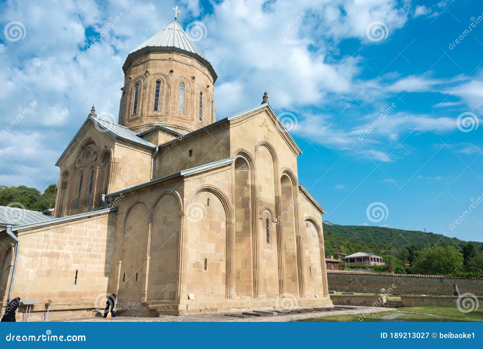 Samtavro Monastery in Mtskheta, Mtskheta-Mtianeti, Georgia. it is Part ...