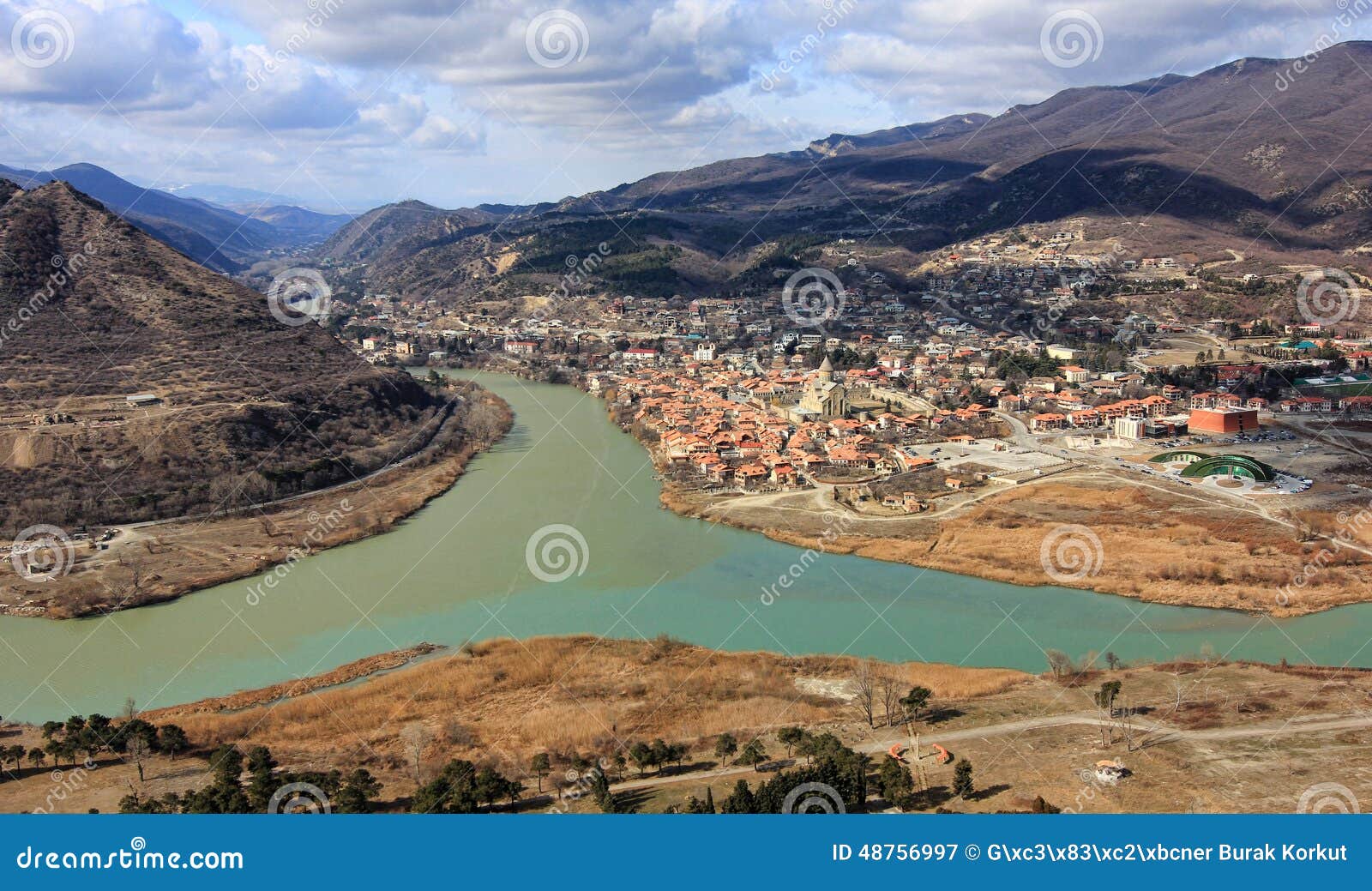 Mtskheta stock image. Image of historic, mtkvari, religious - 48756997