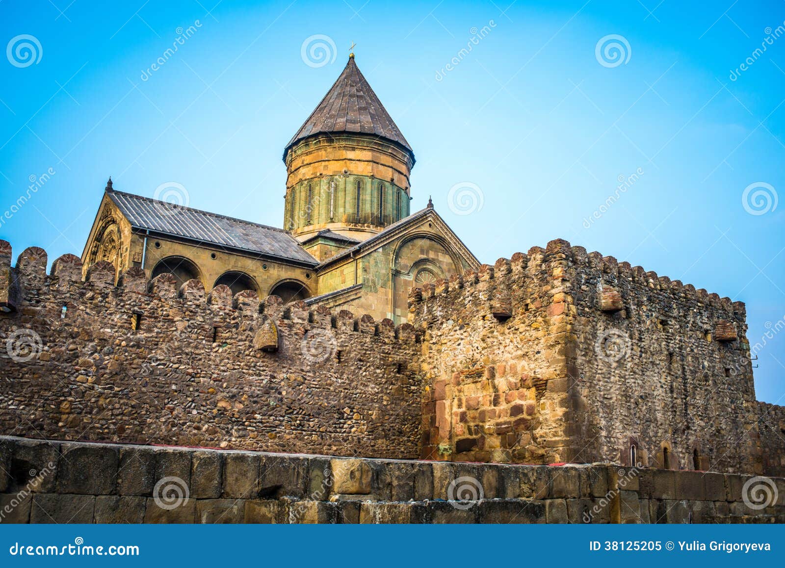 Mtskheta stock image. Image of religion, orthodox, church - 38125205
