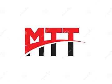 MTT Letter Initial Logo Design Vector Illustration Stock Vector ...