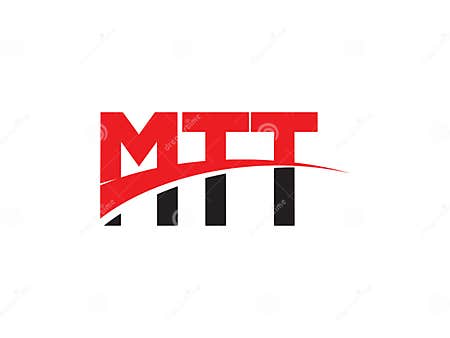 MTT Letter Initial Logo Design Vector Illustration Stock Vector ...