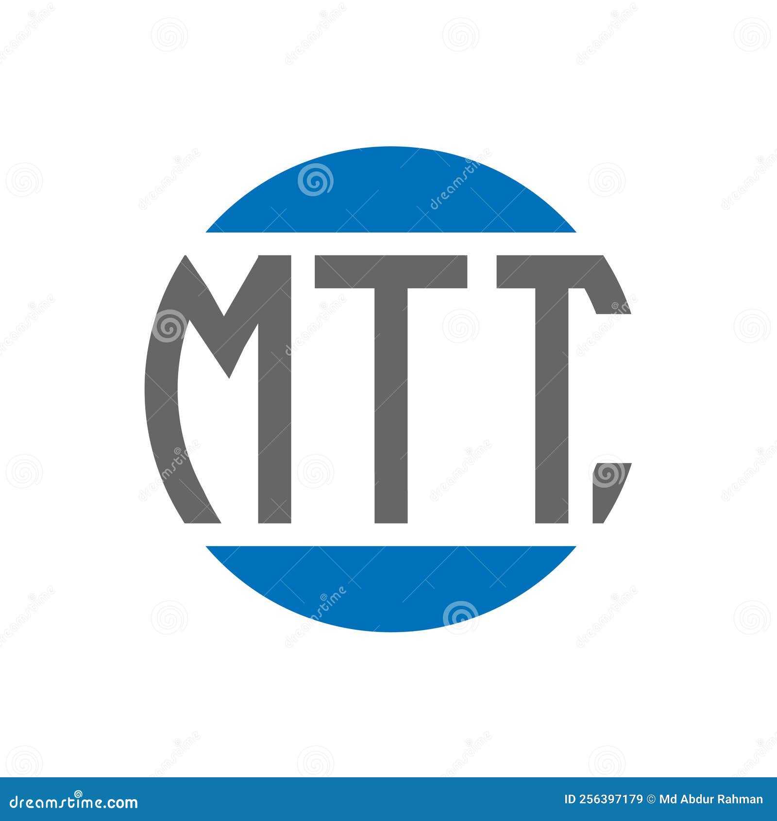 MTT Letter Logo Design On White Background. MTT Creative Initials ...