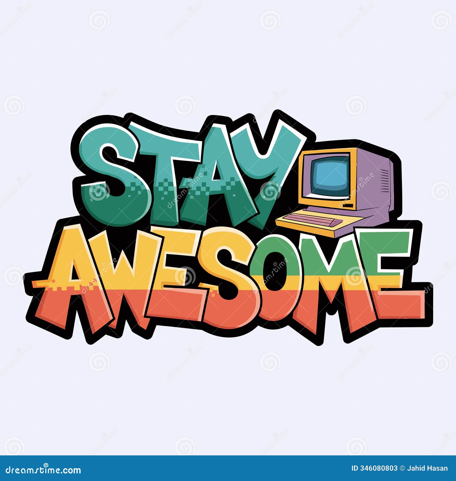 MTV Generation Typography T-shirt Design with Music Notes and TV ...