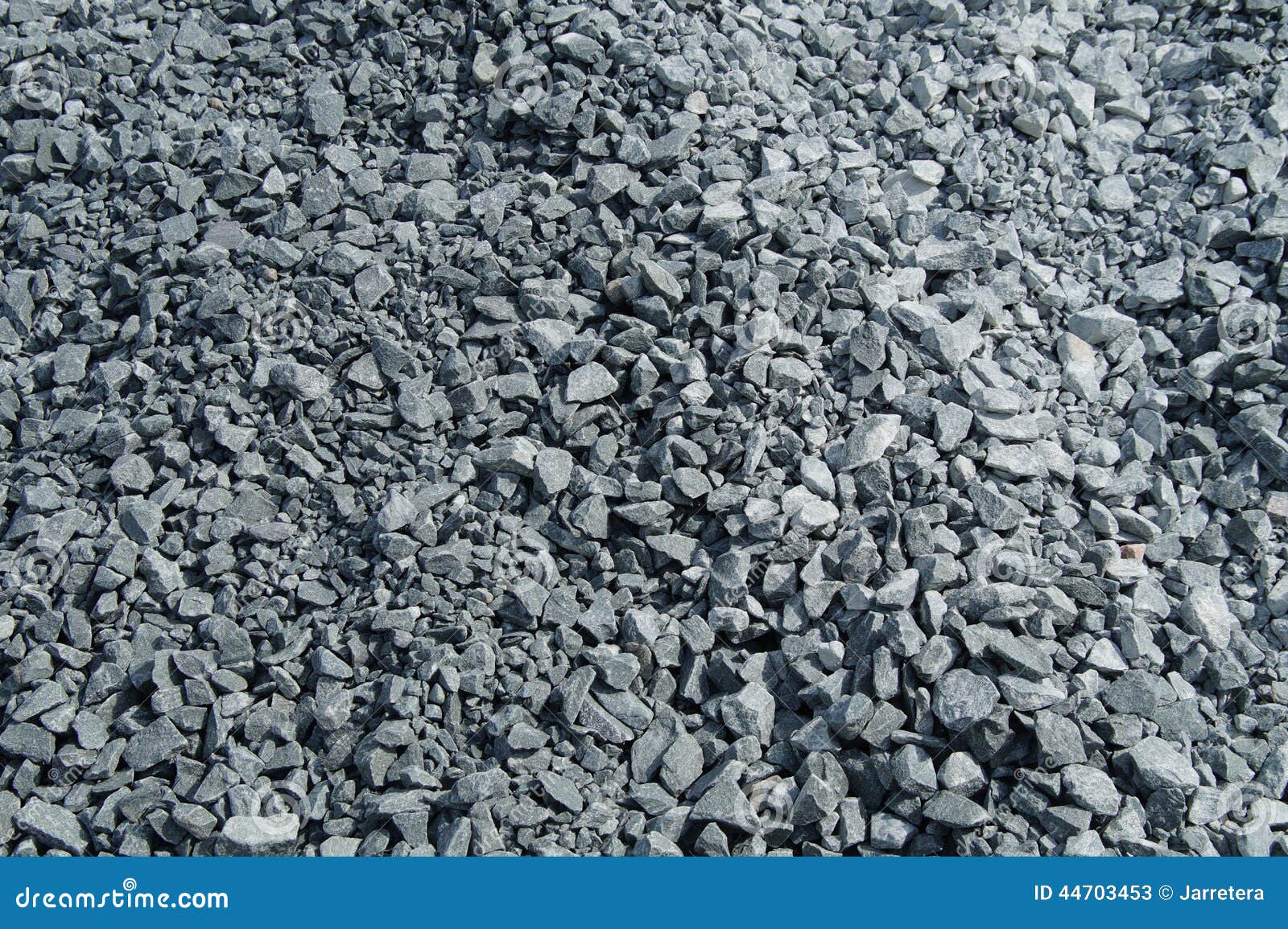 Mucchio di ghiaia blu immagine stock. Immagine di grigio - 44703453