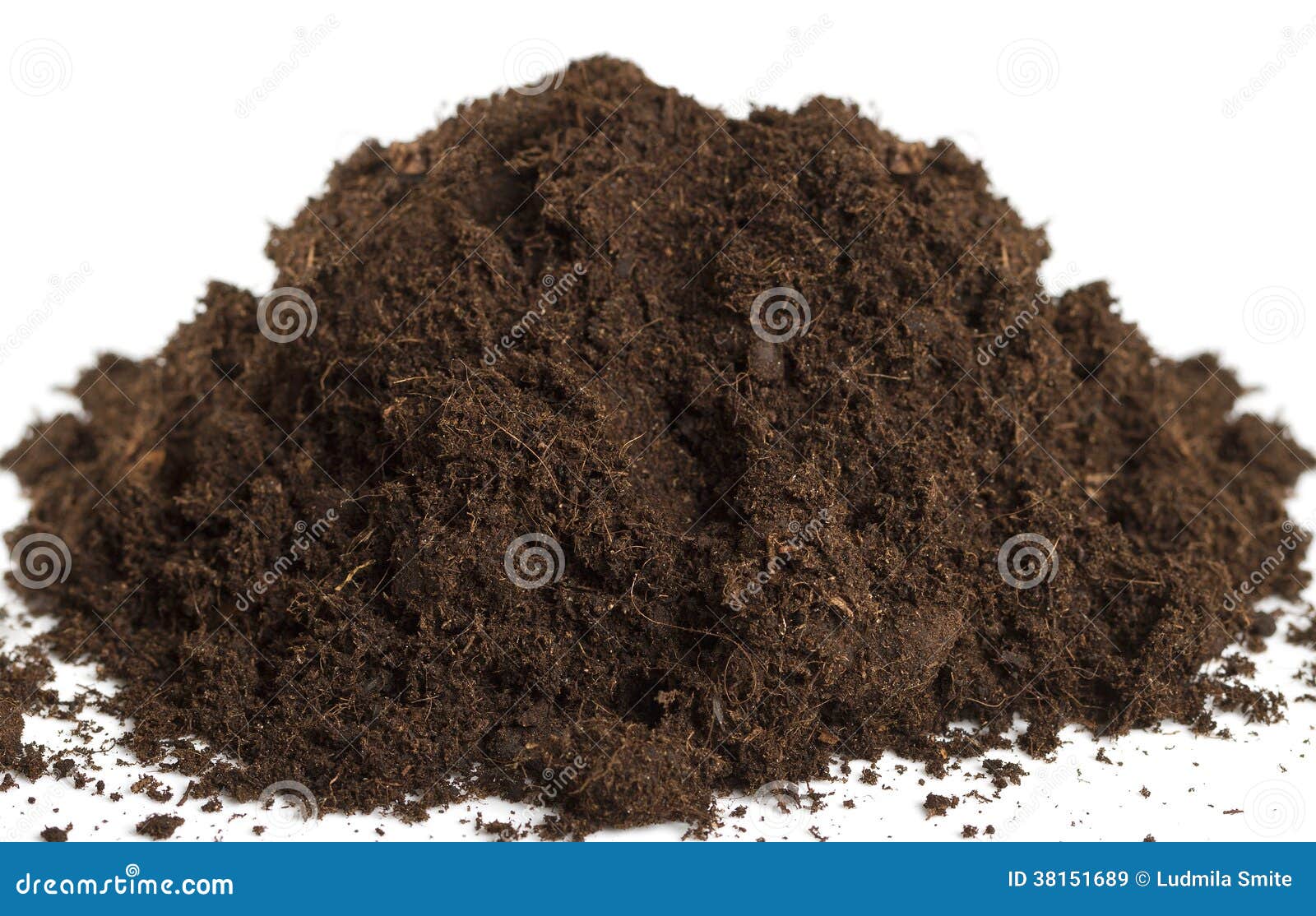 Mucchio di suolo. immagine stock. Immagine di macro, naughty - 38151689