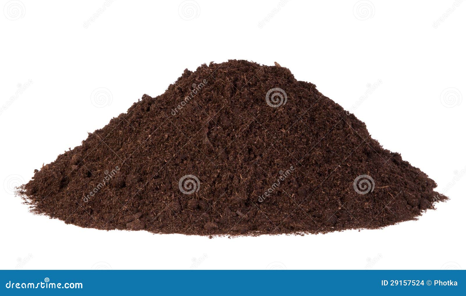 Mucchio di terreno fotografia stock. Immagine di mucchio - 29157524