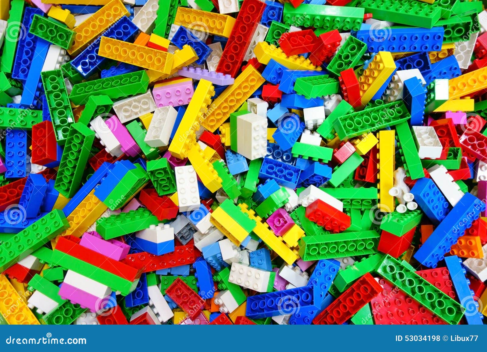 Mucchio Toy Multicolor Lego Building Bricks Sudicio Fotografia Stock ...