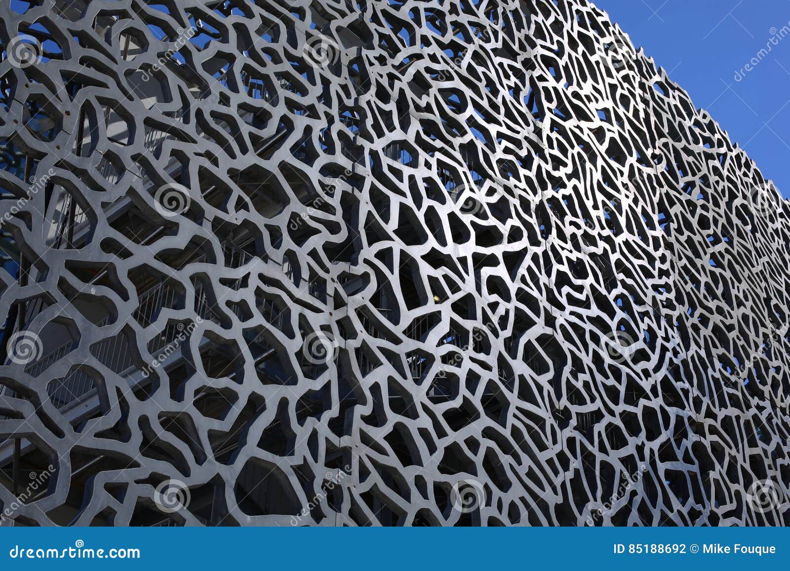 Mucem museum in Marseille editorial photography. Image of building ...