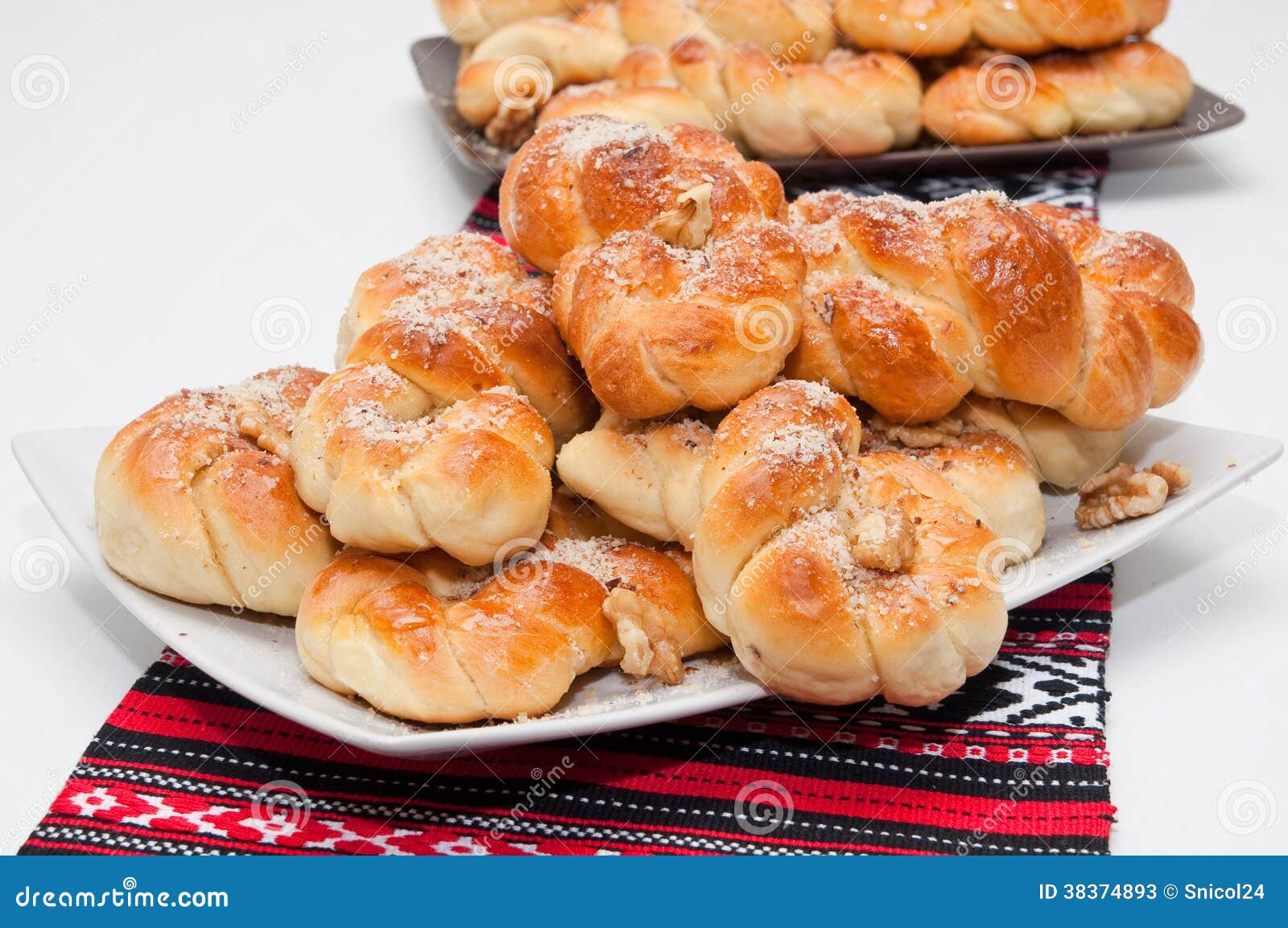 Mucenici: Traditional Romanian Cookies Stock Image - Image of ...