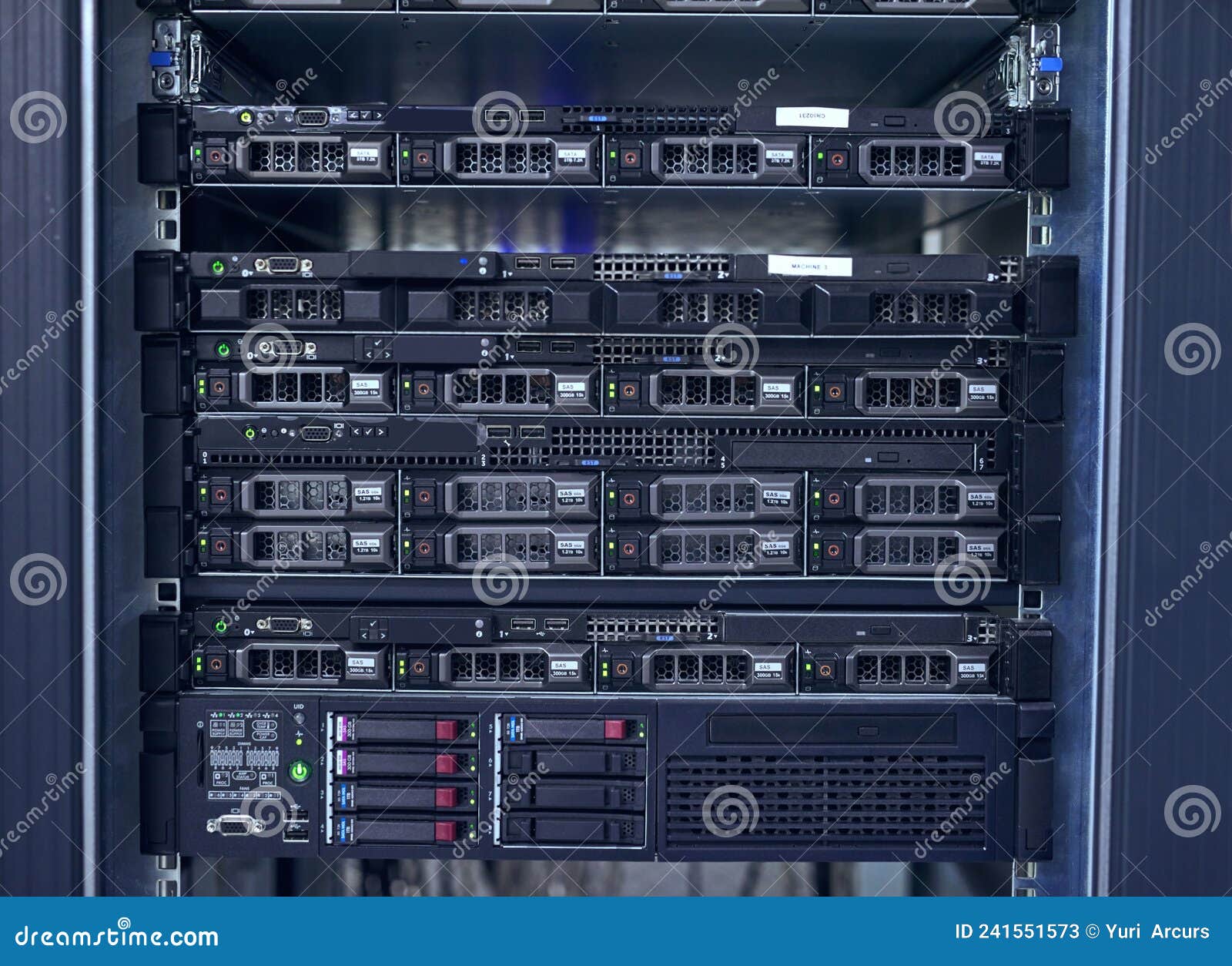 So Much Data. Cropped Shot of the Inside of a Computer with All of Its ...