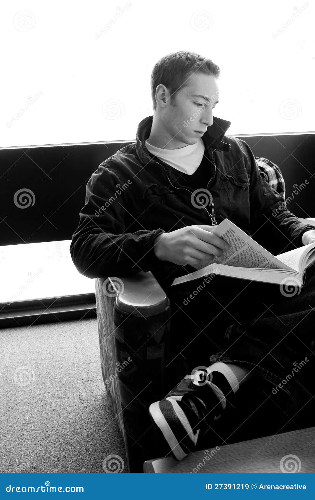 So Much Homework and Studying Stock Image - Image of library, college ...