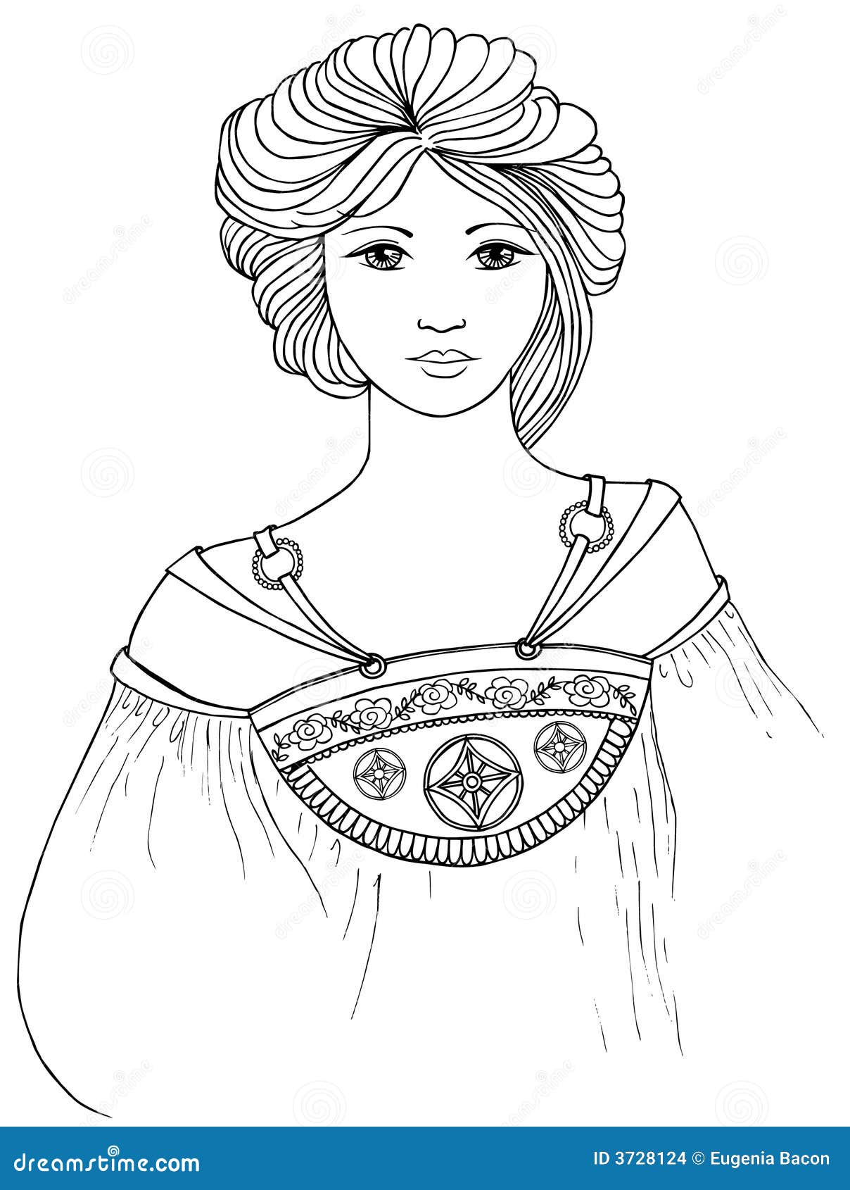 Our Lady Vector Logo Illustrations Outline Template. Our Lady Of ...