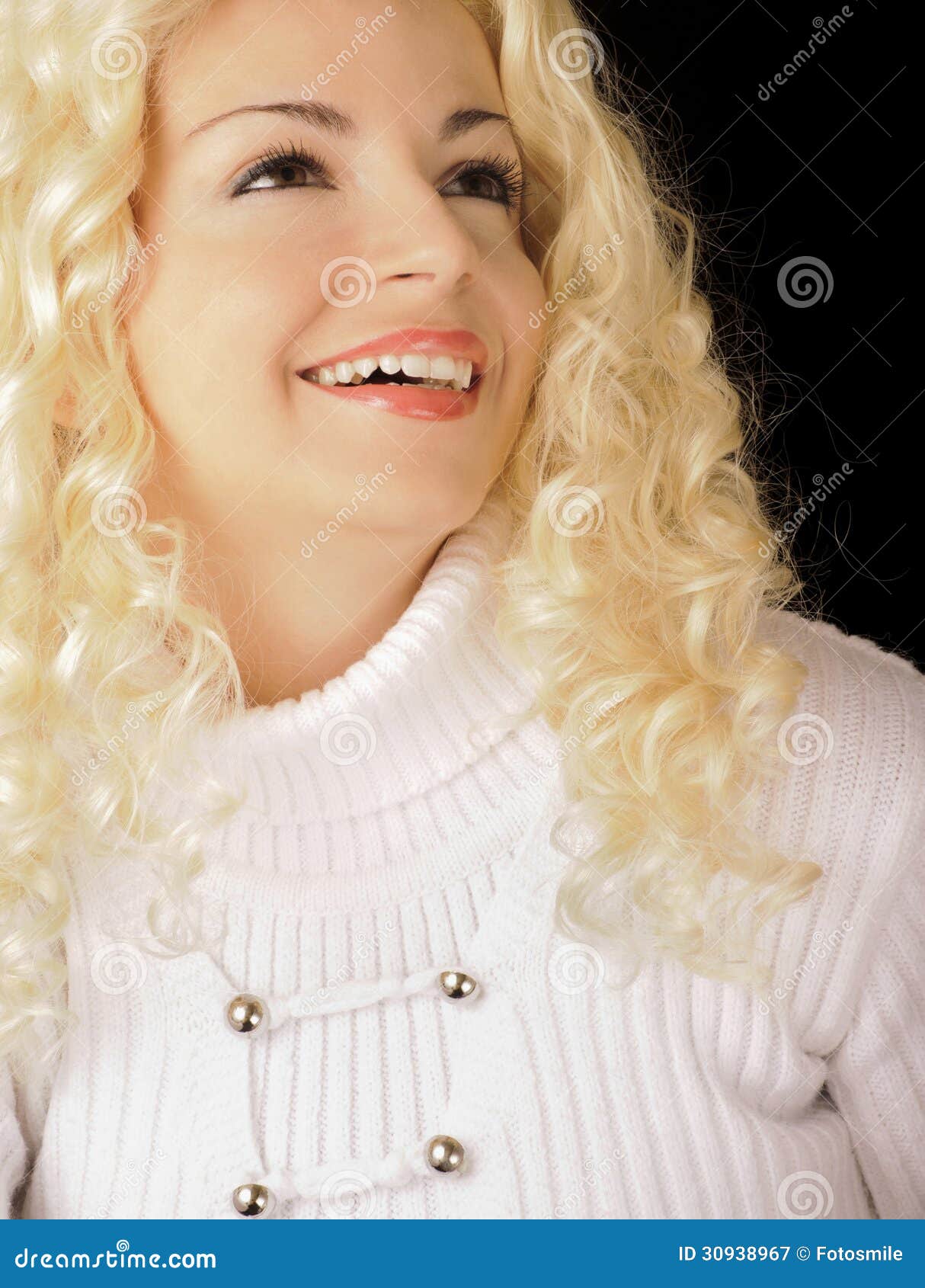 Muchacha bonita imagen de archivo. Imagen de pelo, permanente - 30938967