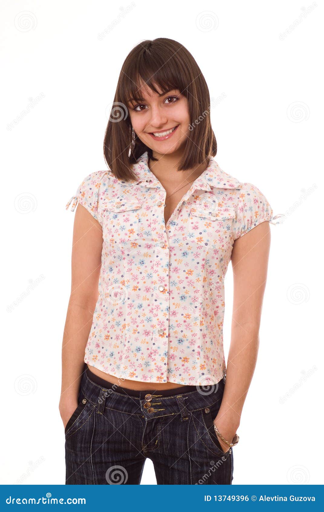 Muchacha bonita joven foto de archivo. Imagen de fondo - 13749396