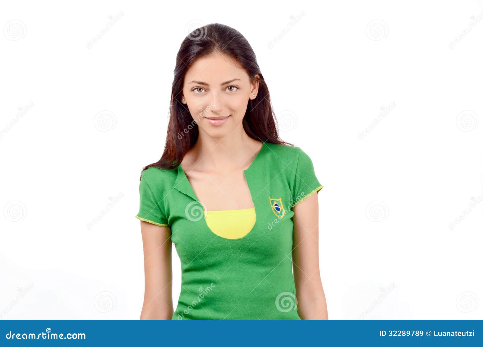 Muchacha Brasileña Hermosa. Imagen de archivo - Imagen de retrato ...