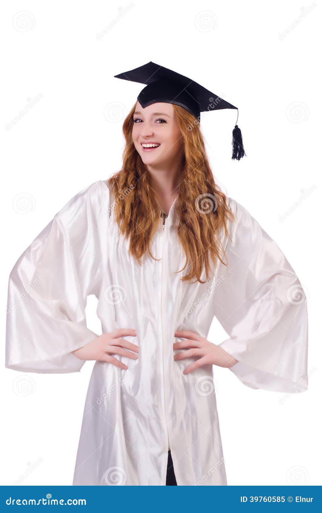 Muchacha graduada imagen de archivo. Imagen de atractivo - 39760585