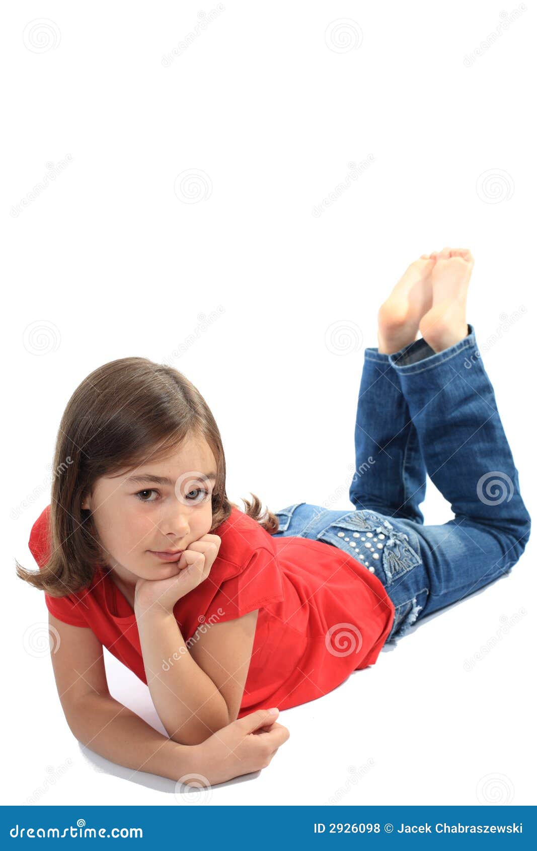 Muchacha hermosa foto de archivo. Imagen de acertado, ocasional - 2926098