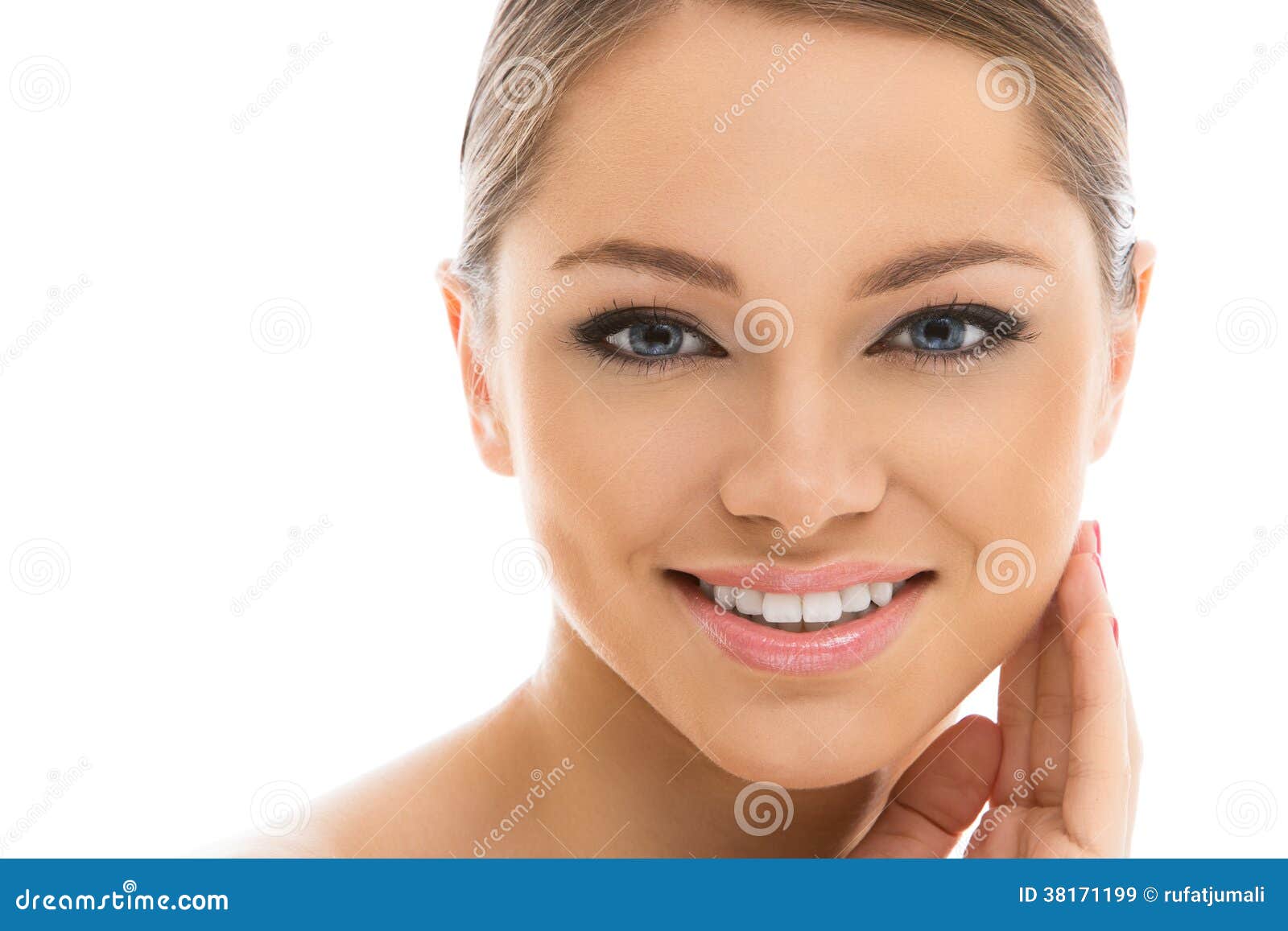 Muchacha Hermosa Con La Cara Perfecta Imagen de archivo - Imagen de ...