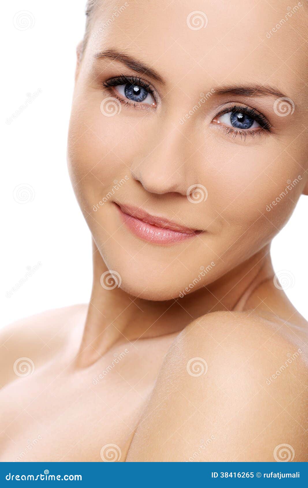 Muchacha Hermosa Con La Cara Perfecta Imagen de archivo - Imagen de ...