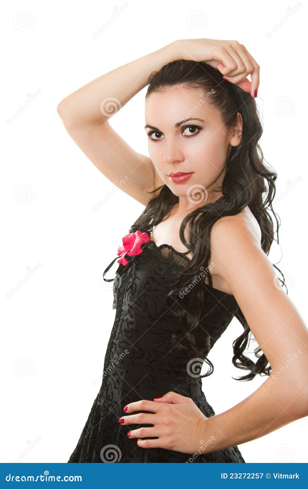 Muchacha Modelo Rusa Atractiva Imagen de archivo - Imagen de adentro ...