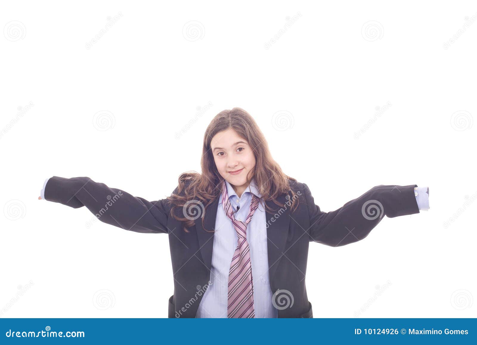 Muchacha que se divierte foto de archivo. Imagen de bebé - 10124926