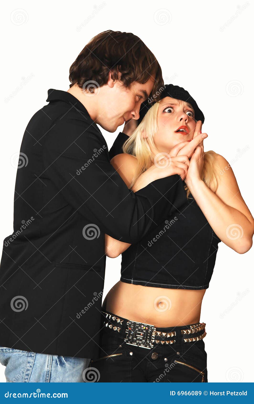 Muchacha Y Muchacho Adolescentes. Imagen de archivo - Imagen de fondo ...