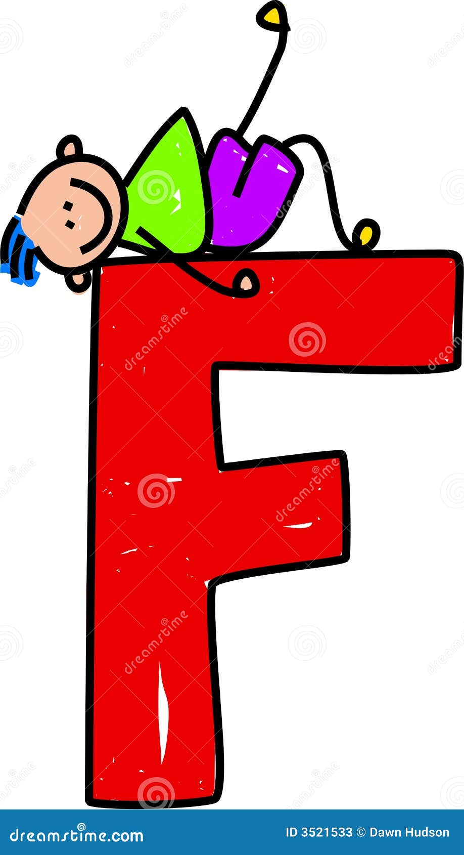 Muchacho De La Letra F Fotos de archivo - Imagen: 3521533