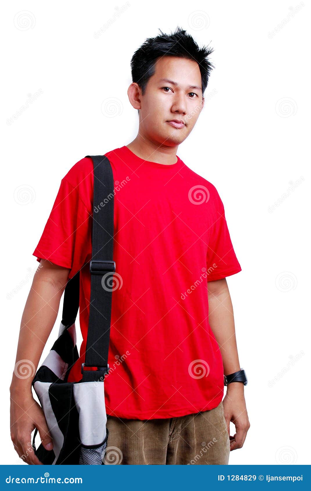 Muchacho de universidad imagen de archivo. Imagen de individuo - 1284829