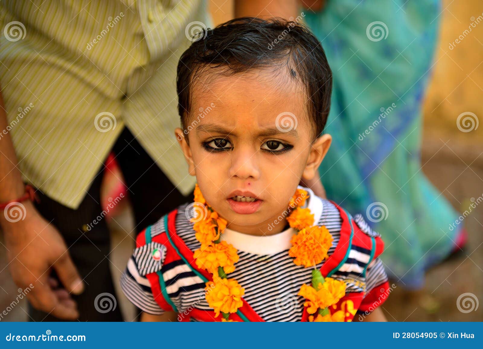 Muchacho indio lindo imagen editorial. Imagen de fortaleza - 28054905