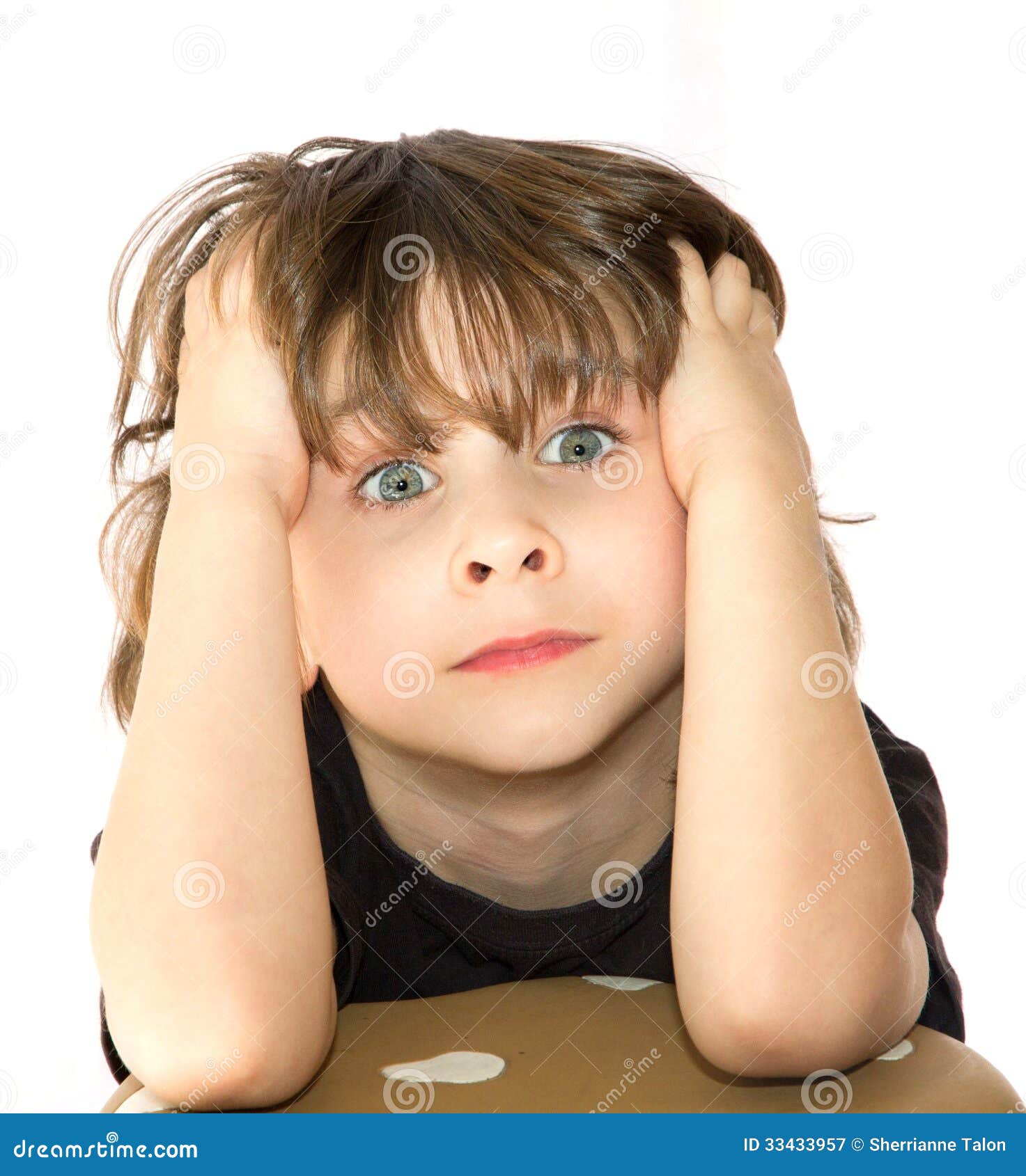 Muchacho joven frustrado imagen de archivo. Imagen de lindo - 33433957