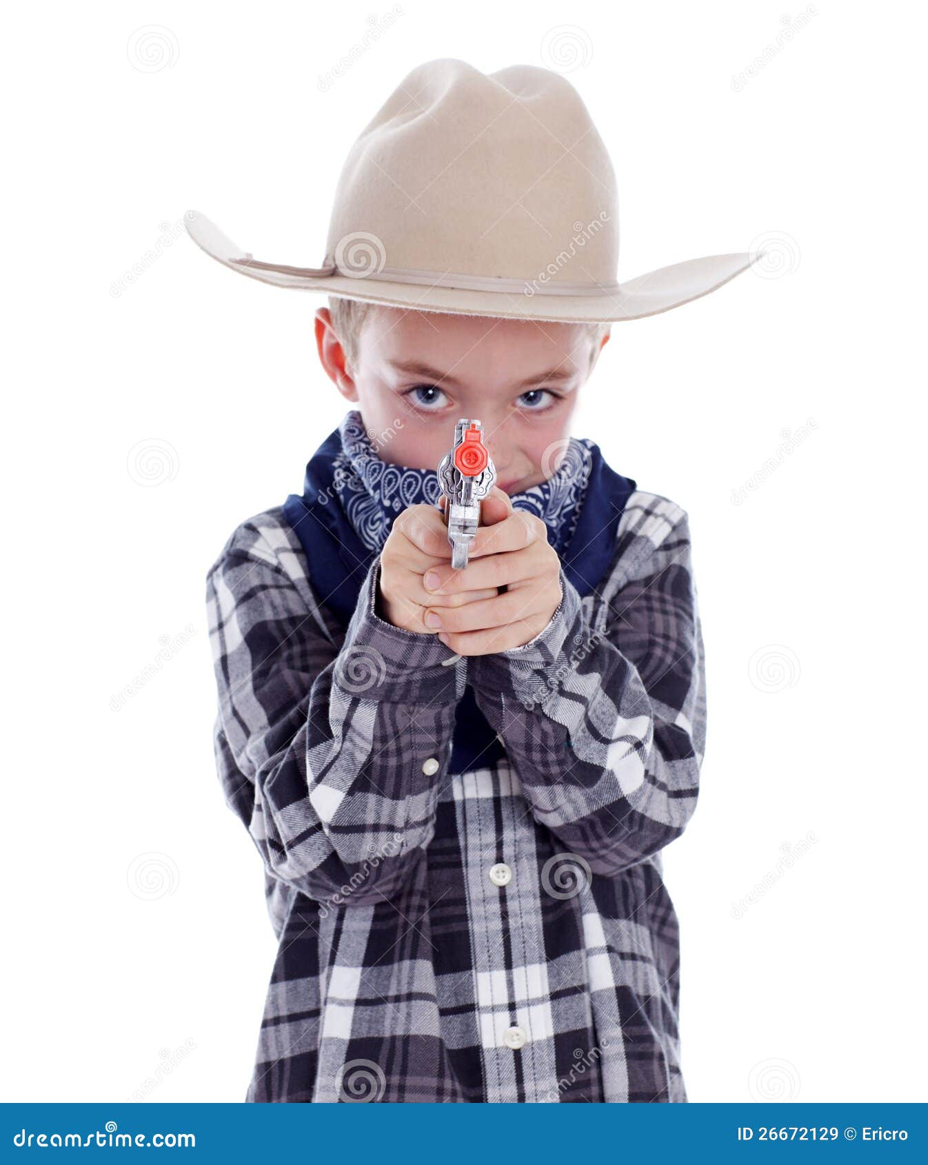 Muchacho Joven Vestido Como Vaquero Imagen de archivo - Imagen de ...