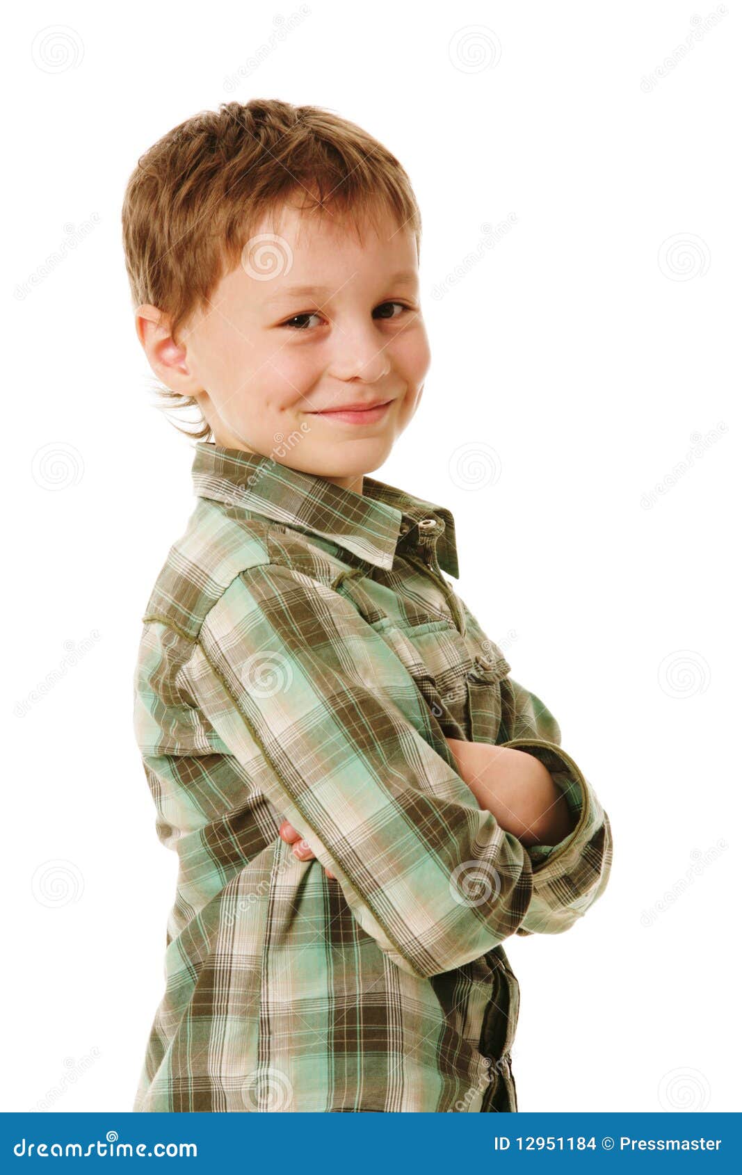 Muchacho lindo foto de archivo. Imagen de cruzado, hermoso - 12951184