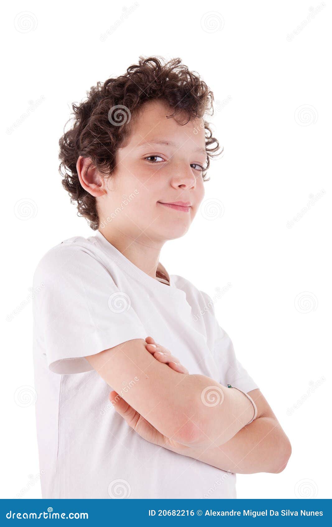 Muchacho lindo, sonriendo, foto de archivo. Imagen de humano - 20682216