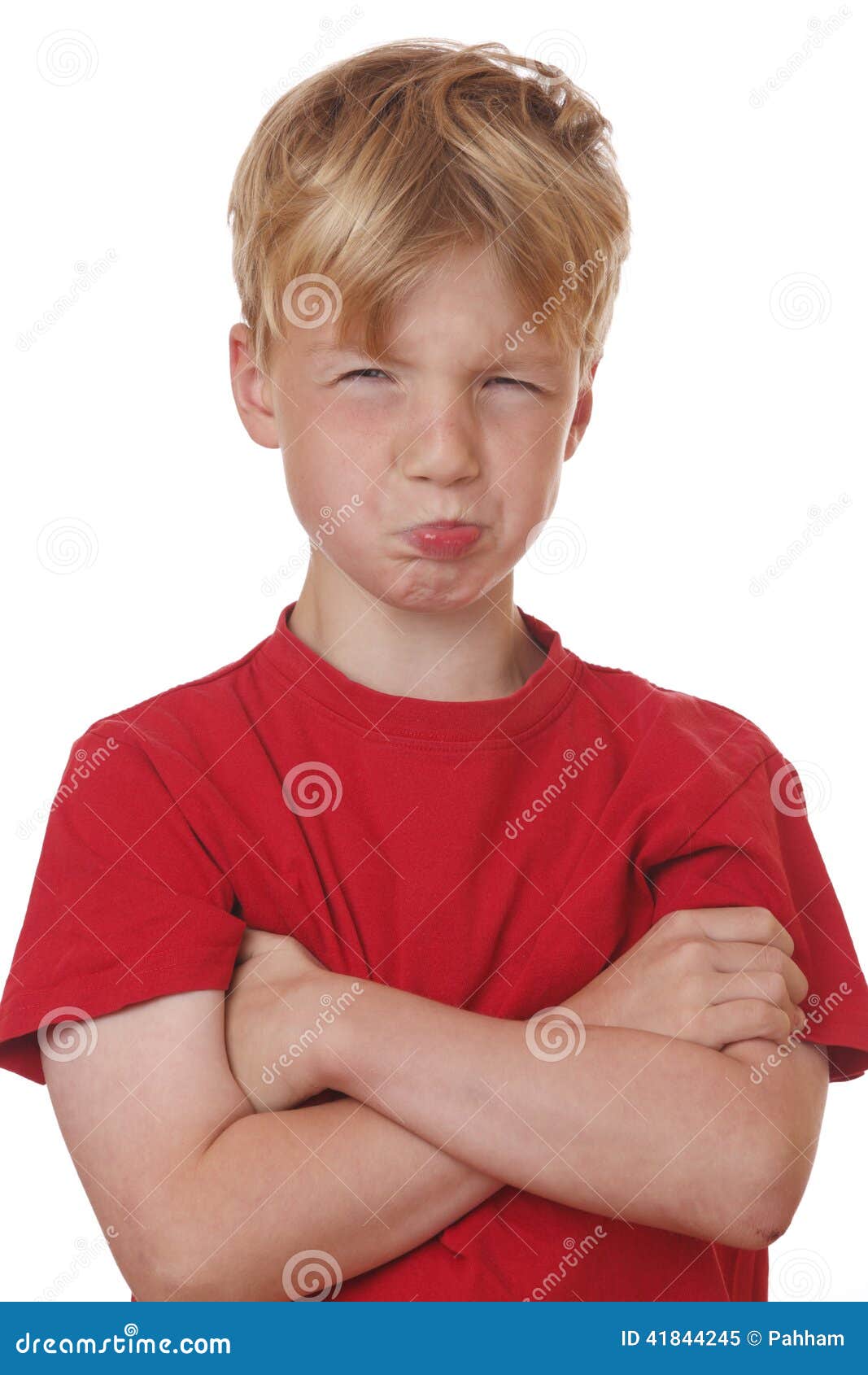 Muchacho ofendido imagen de archivo. Imagen de tristeza - 41844245