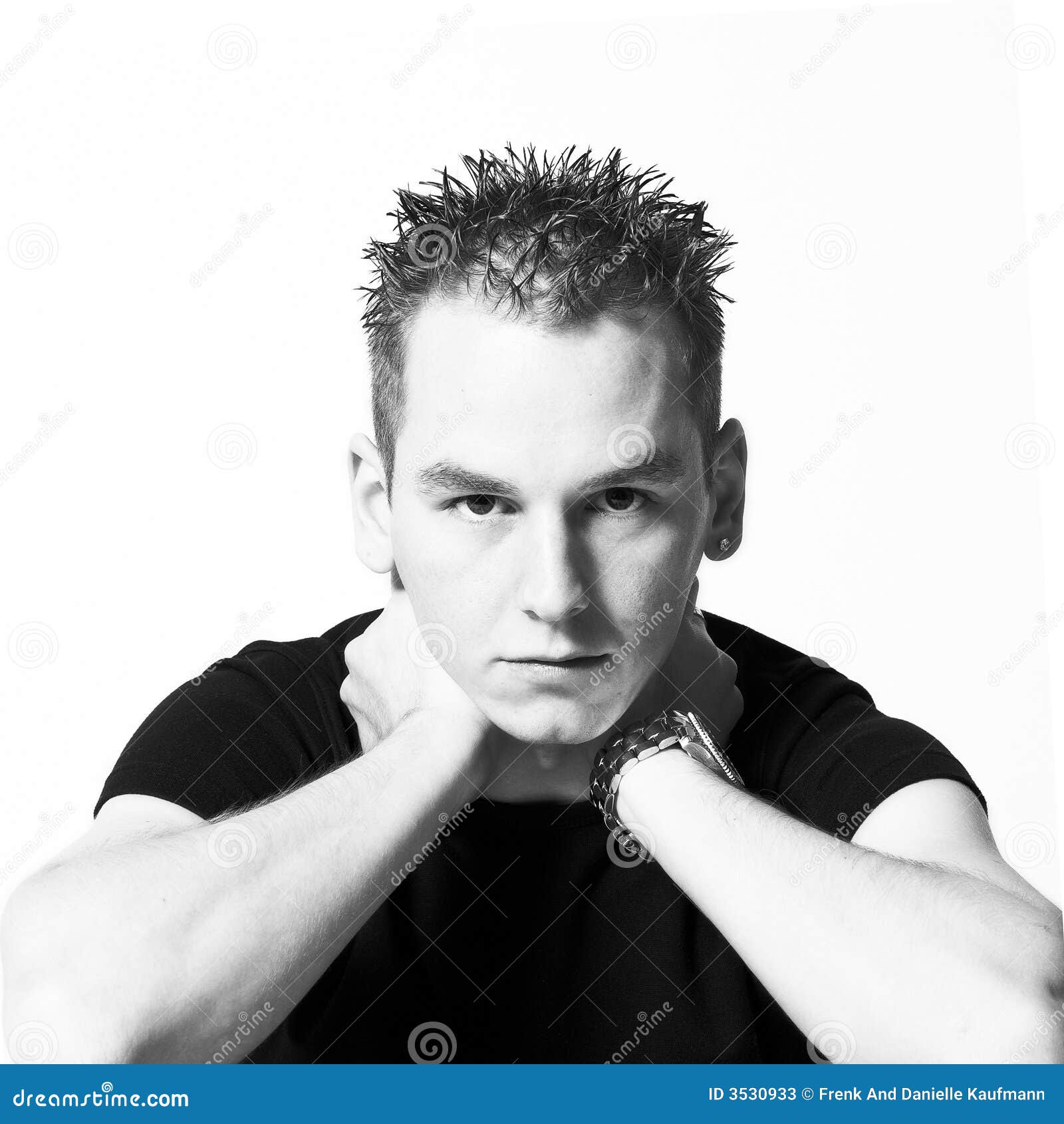 Muchacho robusto imagen de archivo. Imagen de tiro, actitud - 3530933